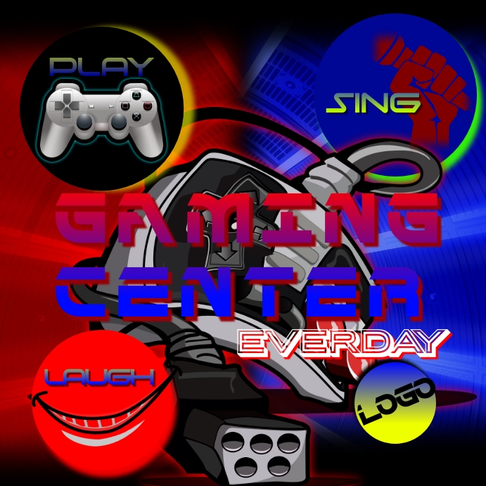 GAMING CENTER Template | PosterMyWall