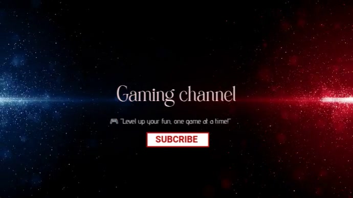 Plantilla de gaming channel | PosterMyWall