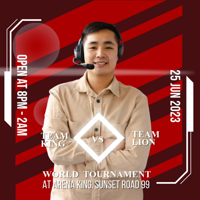 Copy of Gaming Event AD | PosterMyWall
