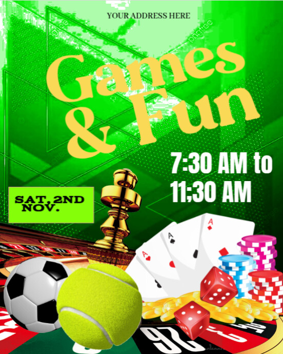 Gaming event flyer template design | PosterMyWall