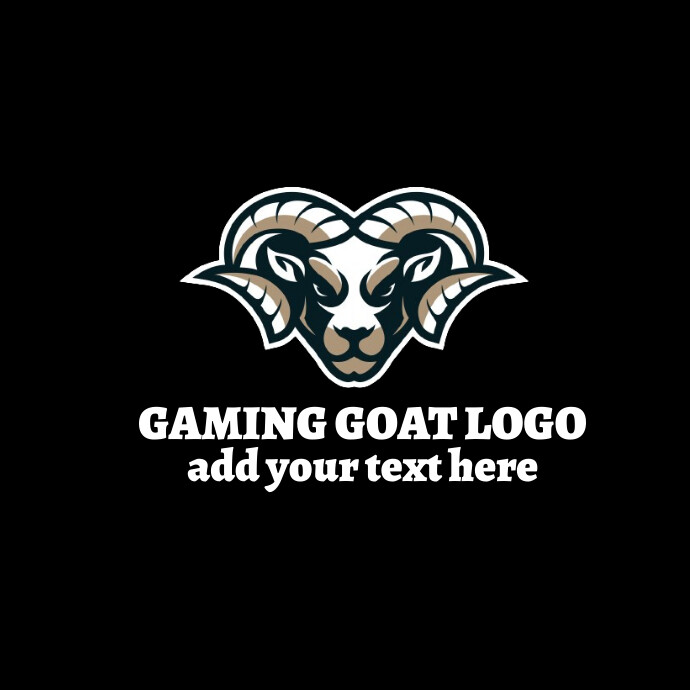 Copy of gaming goat logo | PosterMyWall