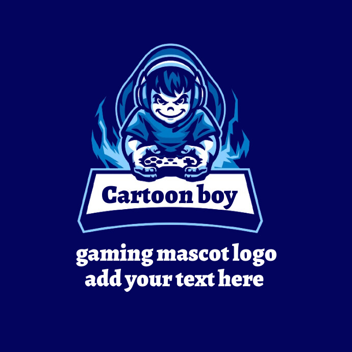 Gaming Mascot Logo Templat Postermywall