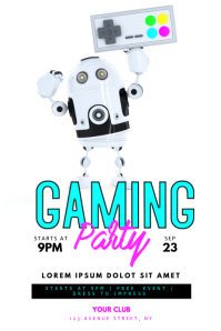 gaming event AD FLYER TEMPLATE | PosterMyWall