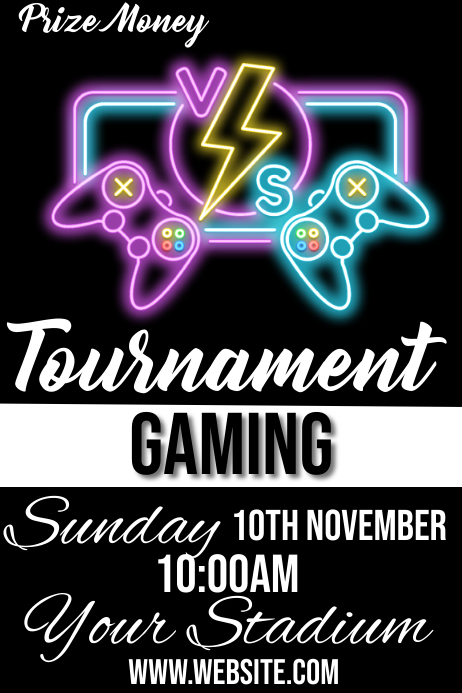 gaming Poster Template | PosterMyWall