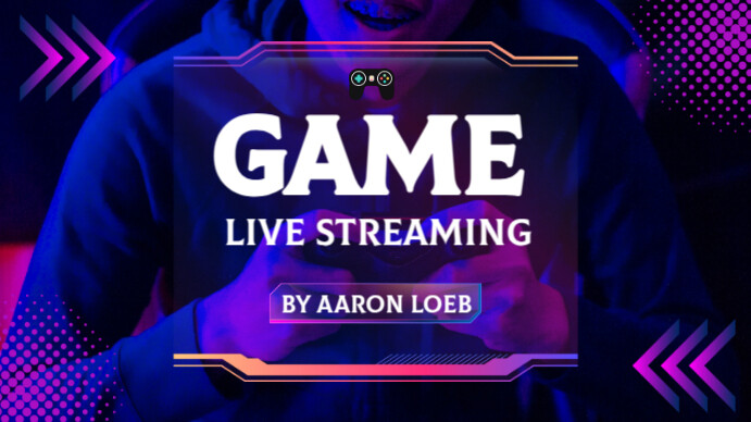 gaming thumbnail live stream game streaming Template | PosterMyWall