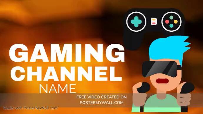 Gaming YouTube cover channel cover photo Template | PosterMyWall