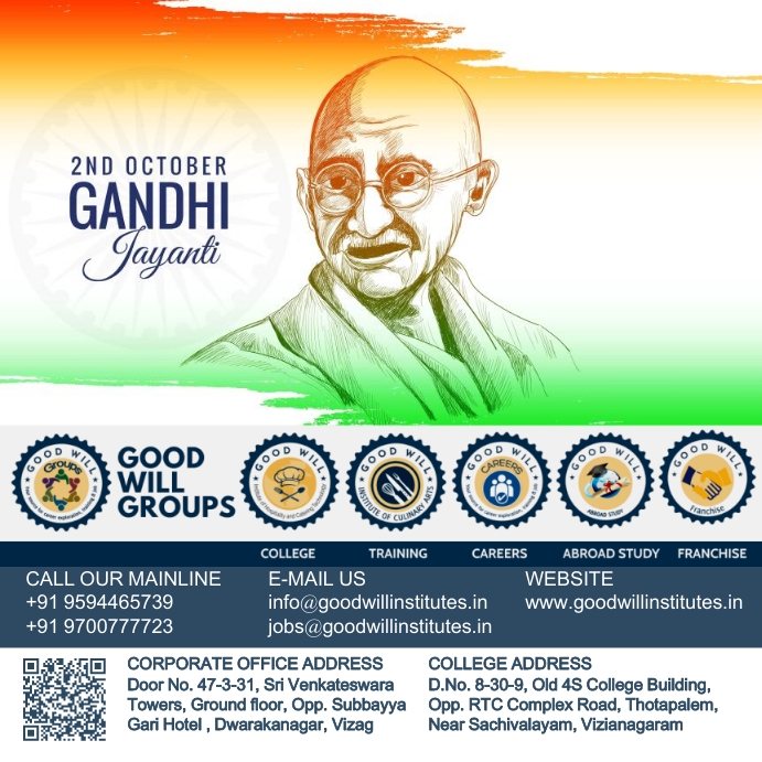 Copy of Gandhi Jayanti 2nd October | PosterMyWall