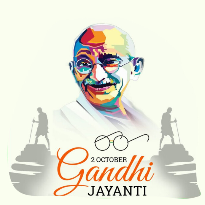 Gandhi Jayanti Template | PosterMyWall