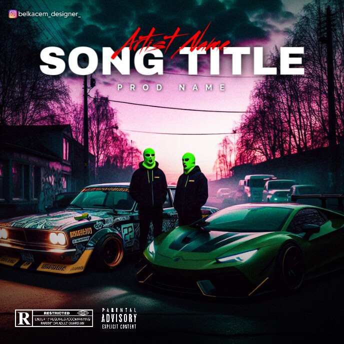 Gang Album Cover Template | PosterMyWall