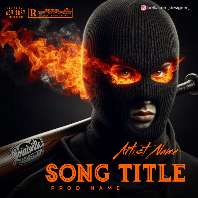 Gang Girl Album Cover Template | PosterMyWall