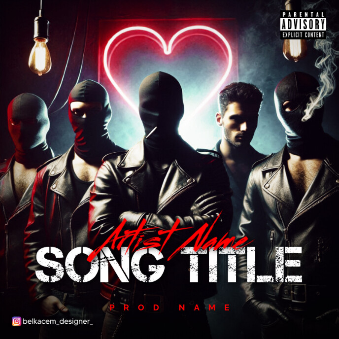 Plantilla de gang love Album cover art | PosterMyWall
