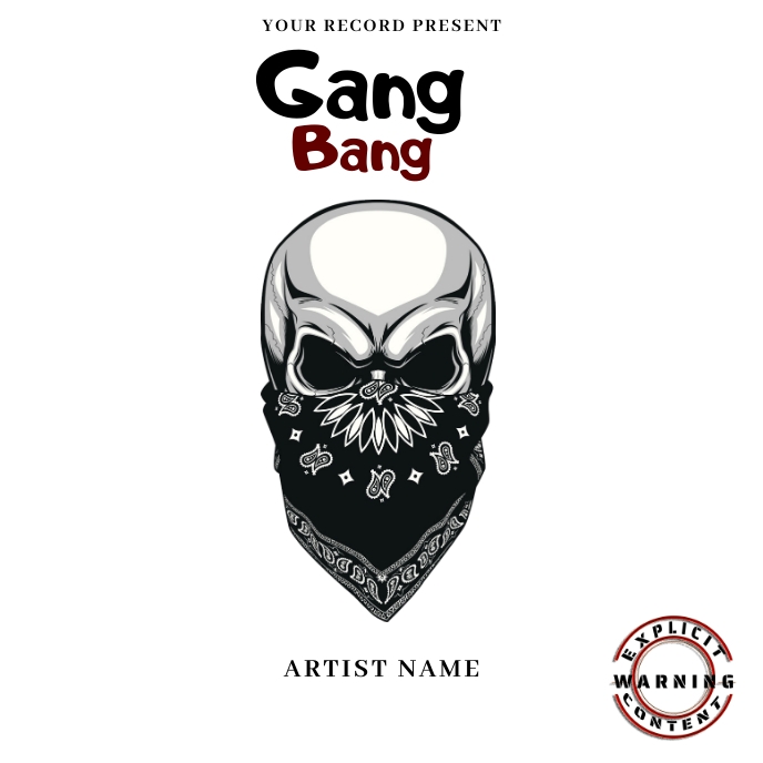 Copy of Gang Musi Mixtape/Album Cover Art | PosterMyWall