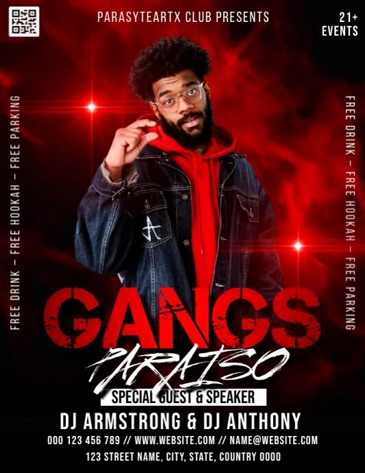 Gang Paraiso Template | PosterMyWall