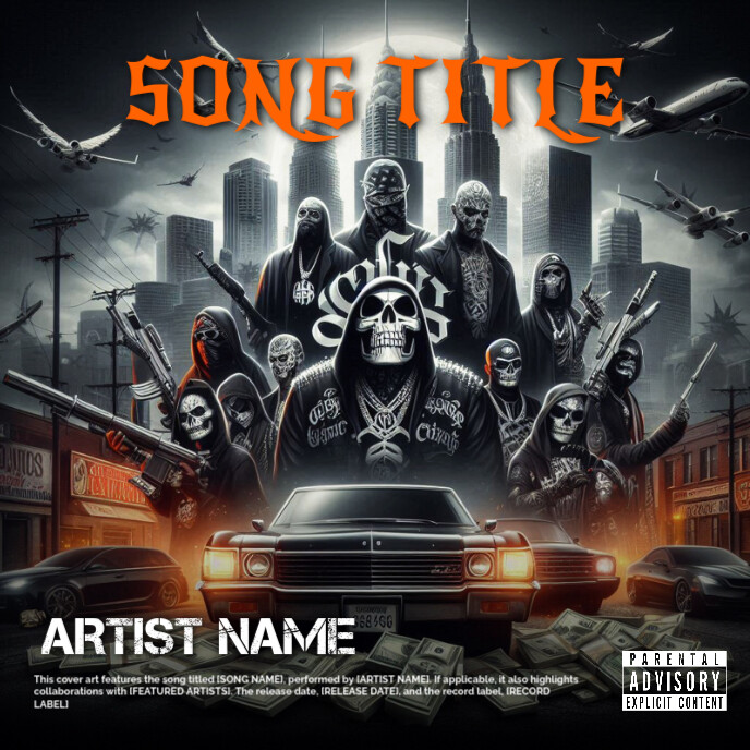 Gang Street Album Cover Template | PosterMyWall
