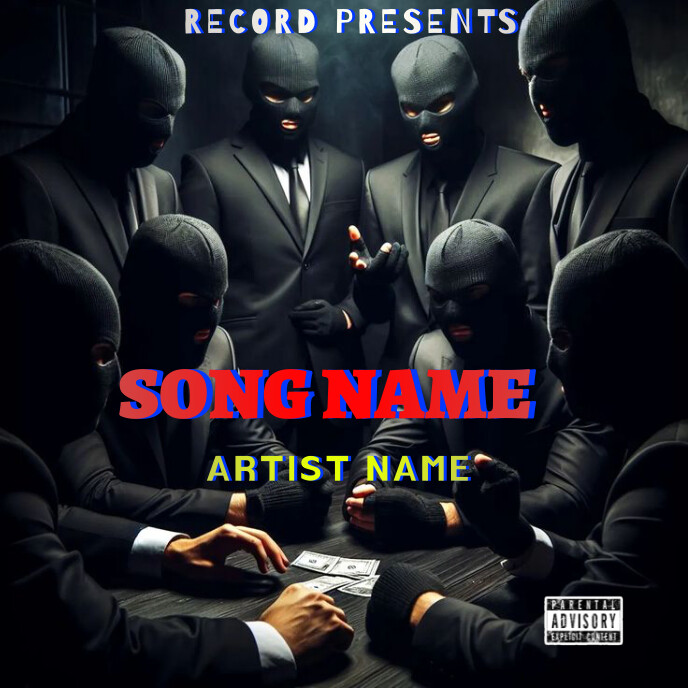 Gangster Album Covers Template | PosterMyWall