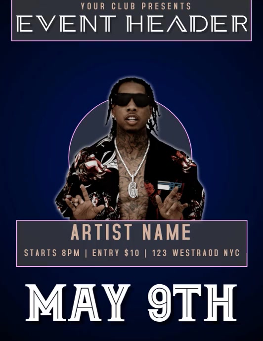 GANGSTER EVENT FLYER VIDEO TEMPLATE | PosterMyWall