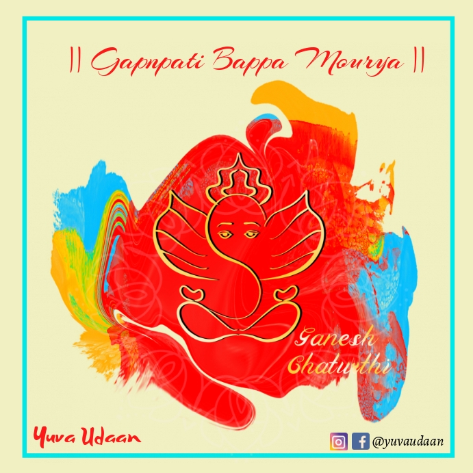 Ganpati poster Template | PosterMyWall