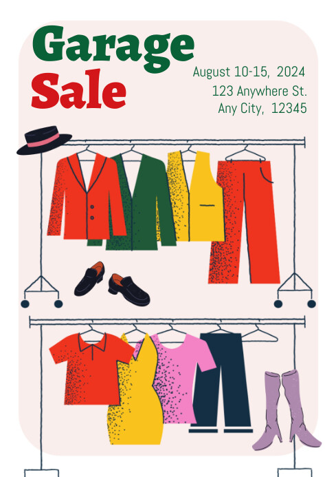 Plantilla de Garage sale | PosterMyWall