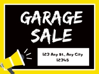 Garage Sale sign template | PosterMyWall