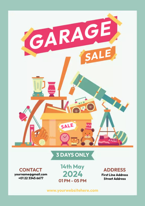 Copy of Garage Sale | PosterMyWall