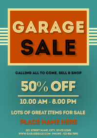 Super Garage Sale Retail Template | PosterMyWall