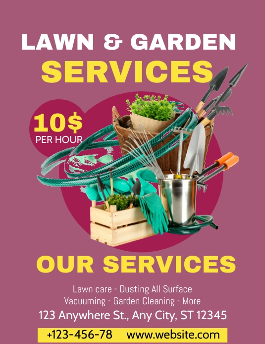 Copy of Garden care | PosterMyWall