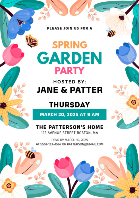 garden party Template | PosterMyWall