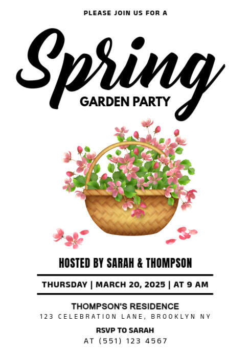 garden party Template | PosterMyWall