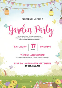 garden party flyer Template | PosterMyWall