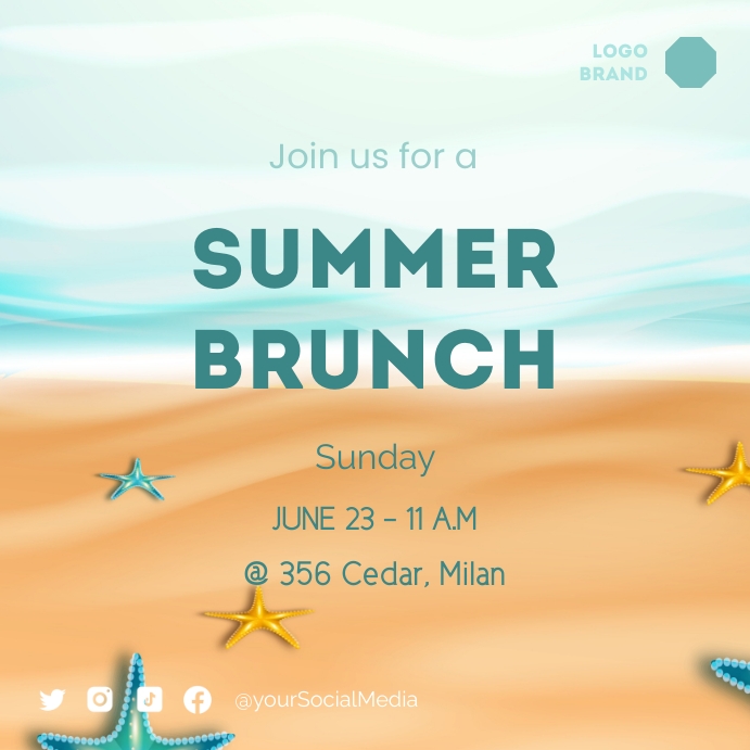 Garden Party Invitation Template | PosterMyWall