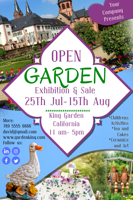 gardenexhibition1 Template | PosterMyWall