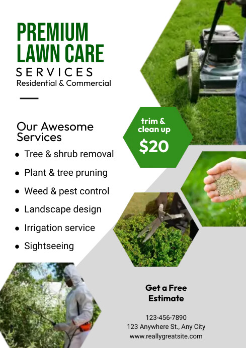 Gardening Service Poster Template | PosterMyWall