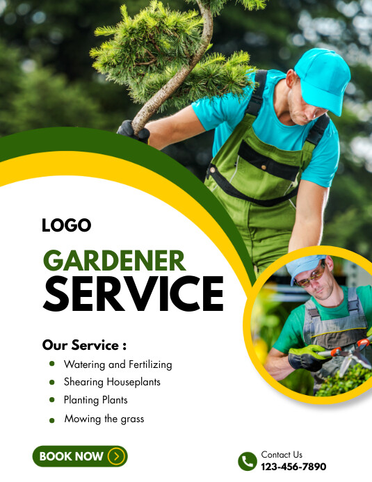 gardening services flyers Template | PosterMyWall