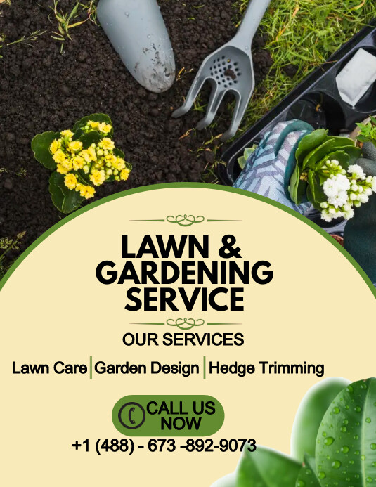 gardening services flyers Template | PosterMyWall