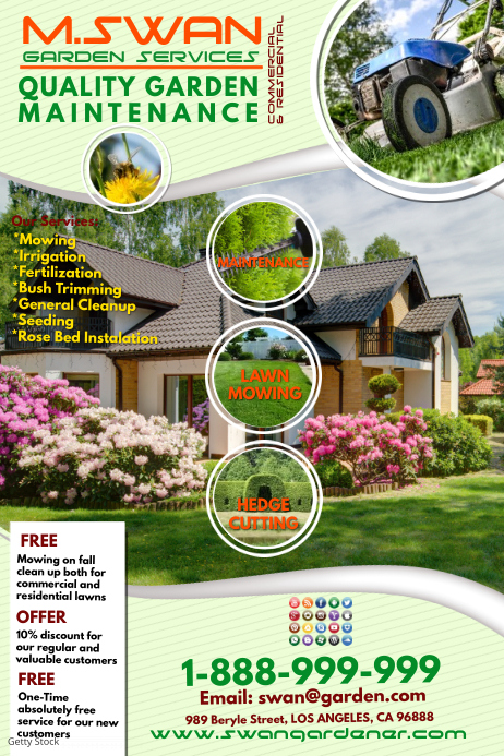 gardening1 Template | PosterMyWall