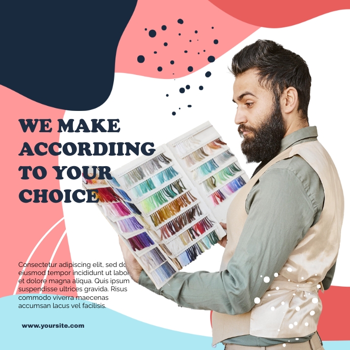 Professional Tailor Ads Template | PosterMyWall