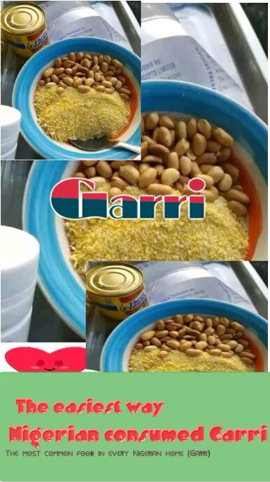 Garri the commonest food in every Nigerian home Template | PosterMyWall