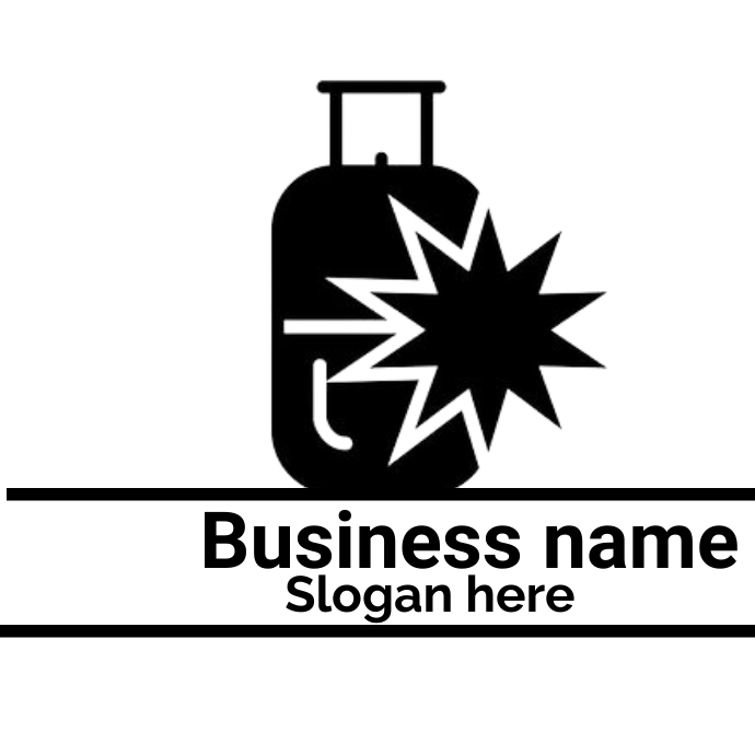 gas cylinder logo Template | PosterMyWall