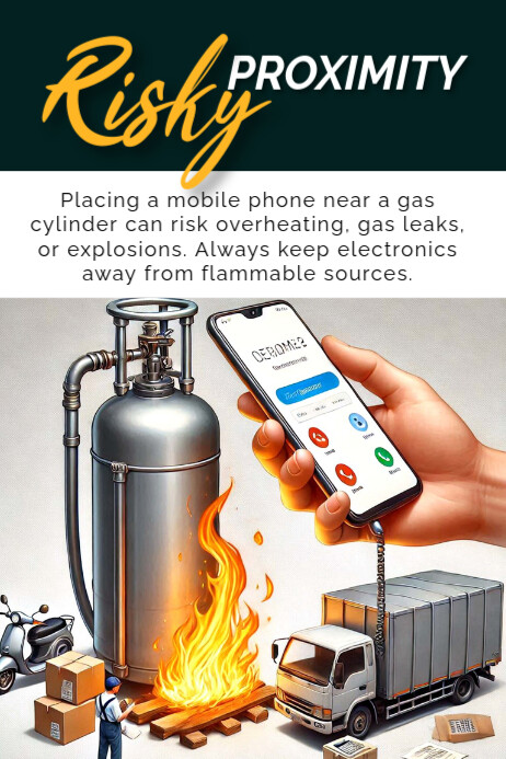 Gas explosion Template | PosterMyWall