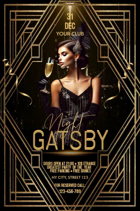 Flotte Gatsby Karakter Plakater The Great Gatsby' Character Posters