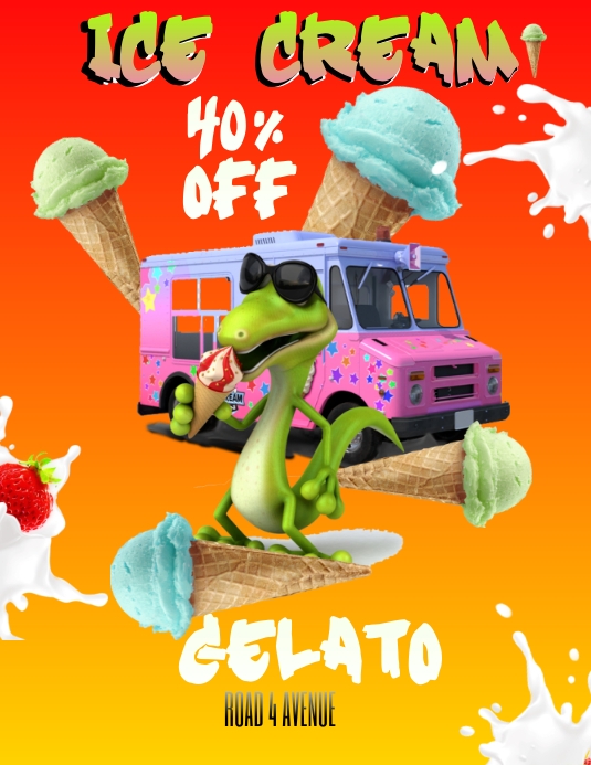 Copy of Gelato | PosterMyWall