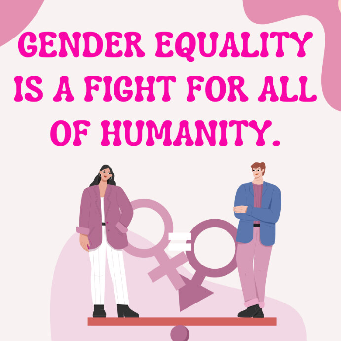 Modèle Gender Equality Banner Pictures | PosterMyWall