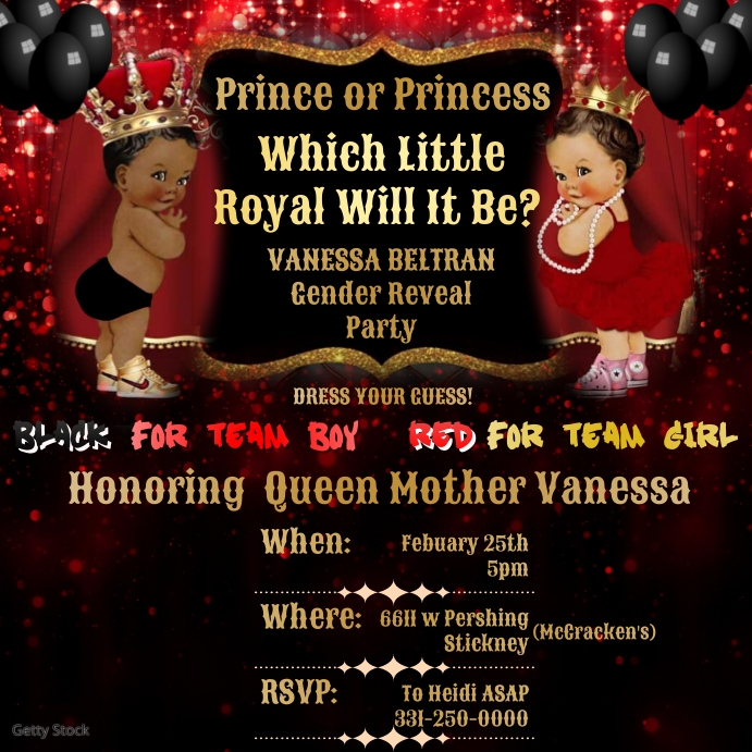 Gender reveal Template | PosterMyWall