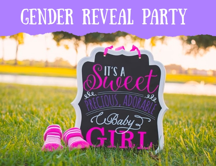 gender reveal Template | PosterMyWall