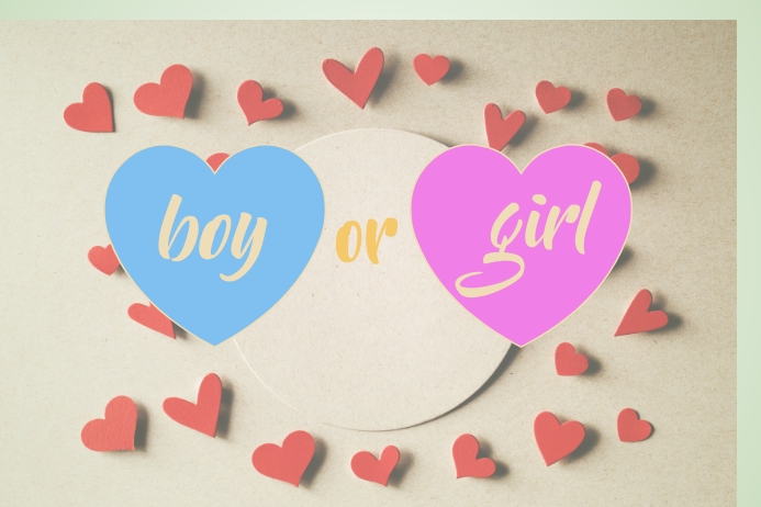 Gender Reveal Poster Template | PosterMyWall