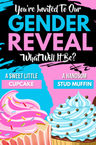 Gender Reveal Poster Template | PosterMyWall