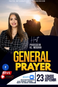 general prayer Template | PosterMyWall