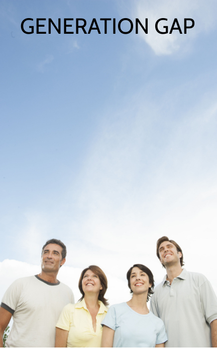 Plantilla de GENERATION GAP BOOK TEMPLATE | PosterMyWall
