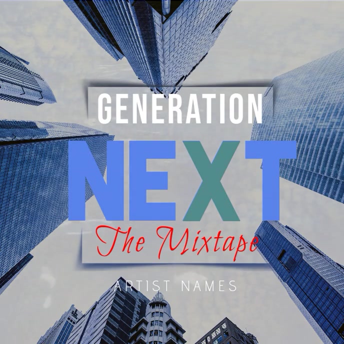 Copy of Generation Next video art template | PosterMyWall