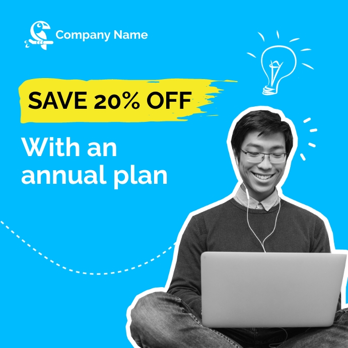 generic modern marketing advertising template | PosterMyWall